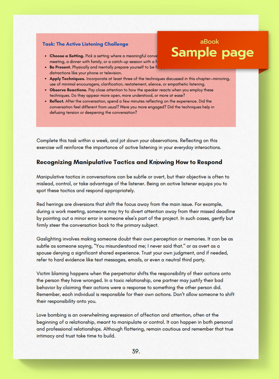 The ultimate Verbal Self-Defense Guide – Mindy